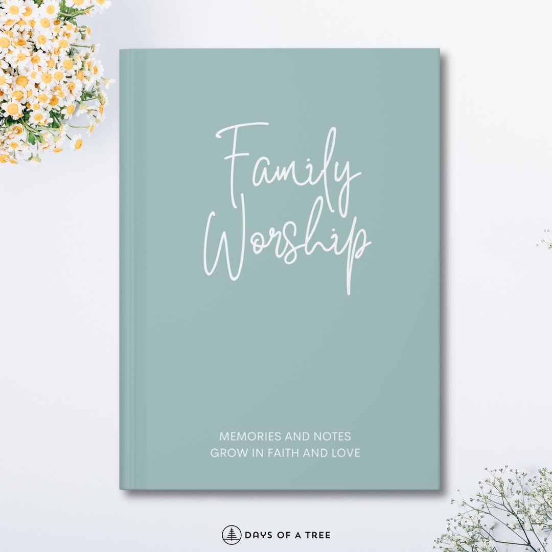 JW Family Worship Journal Jehovahs Witness Memories and Notes Family ...