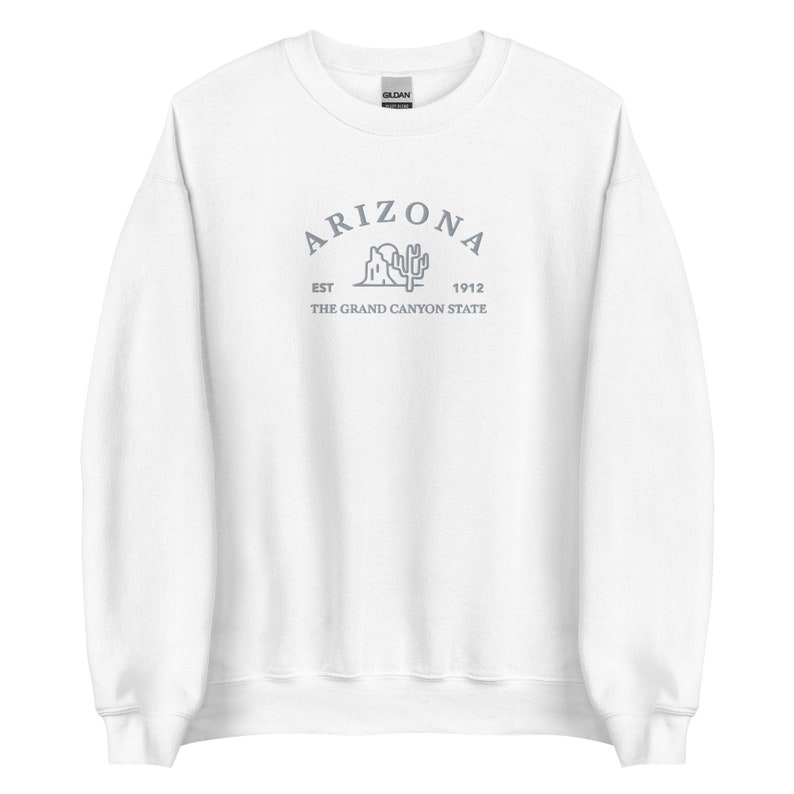 Arizona Embroidered Sweatshirt - Etsy