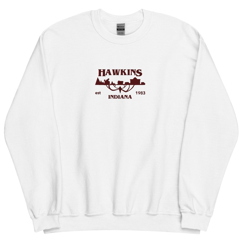 Hawkins Indiana Stranger Things Sweatshirt - Etsy