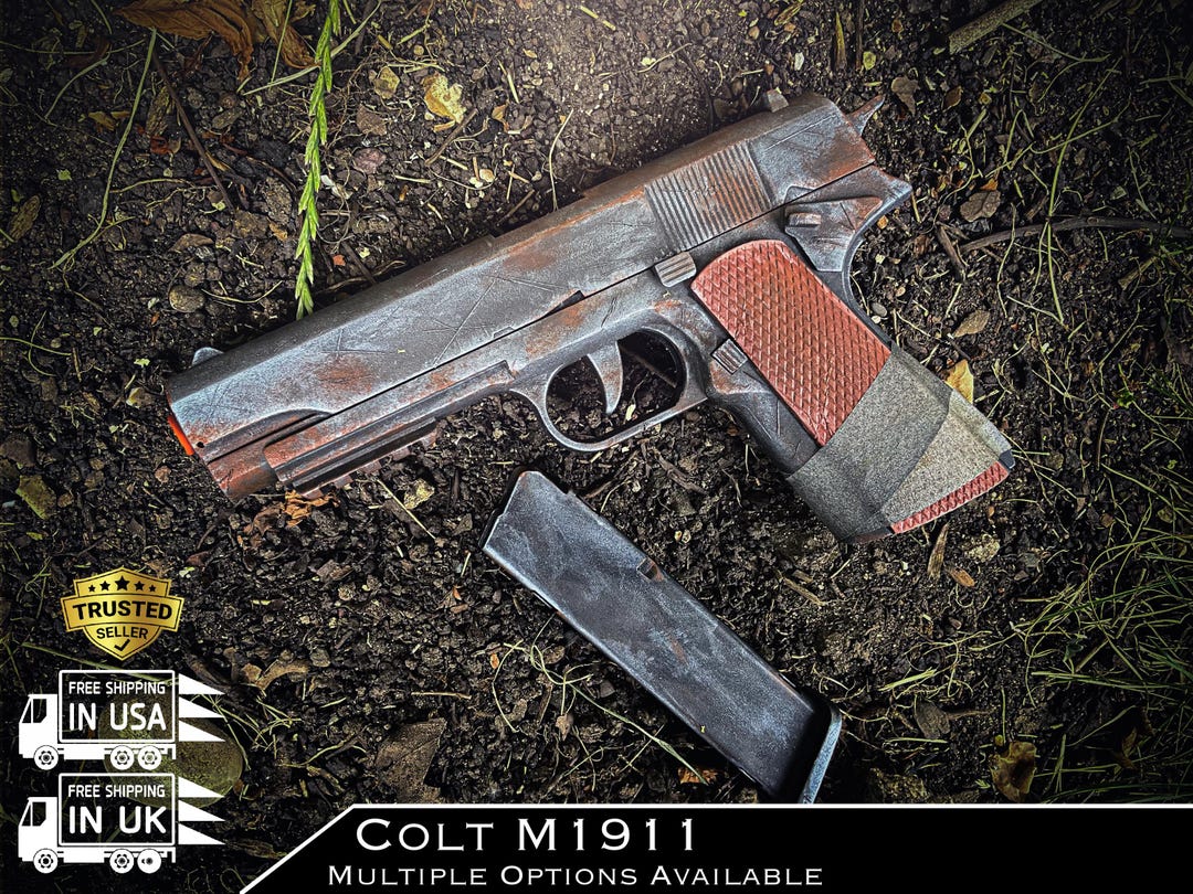 Colt M1911 Foam Dart Firing Blaster Semiauto Shell Ejecting Custom ...