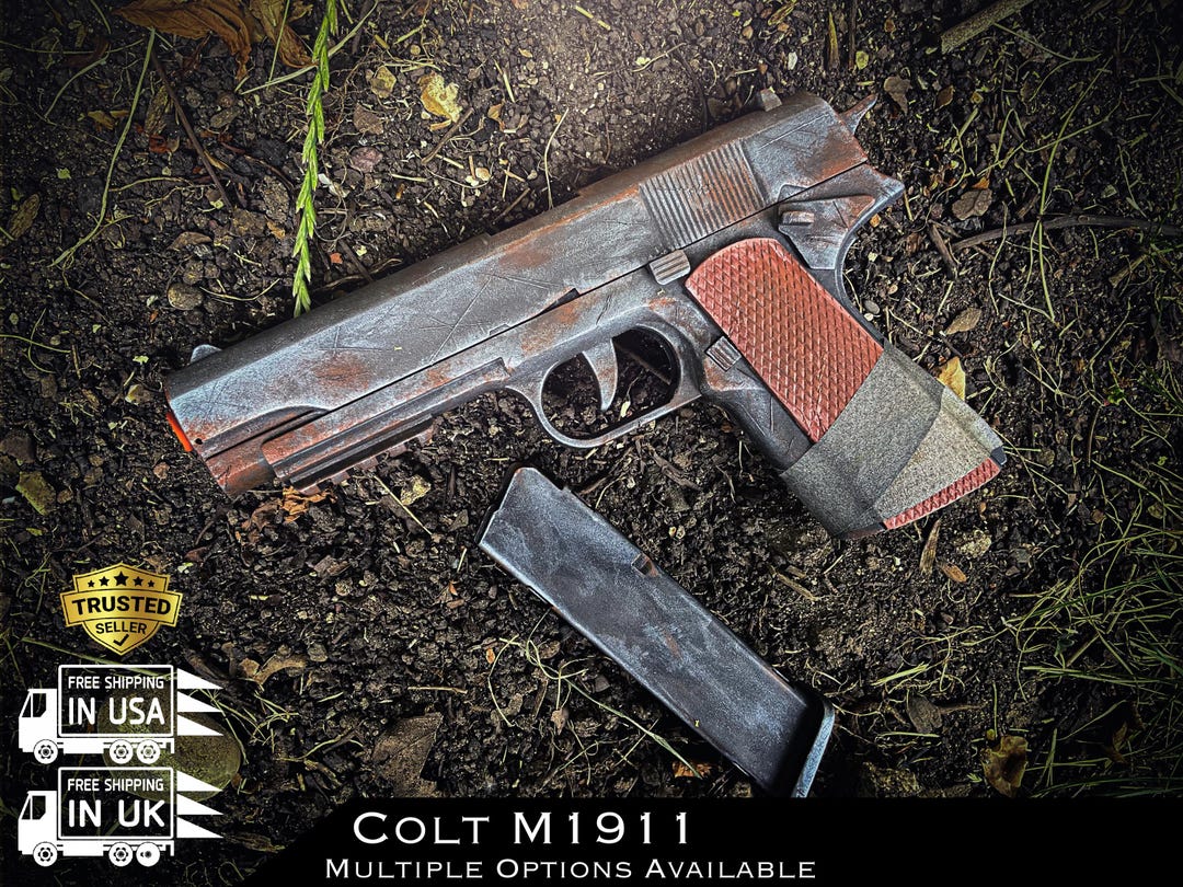 Colt M1911 Semiauto Shell Ejecting Custom Painted Foam Dart Blaster ...