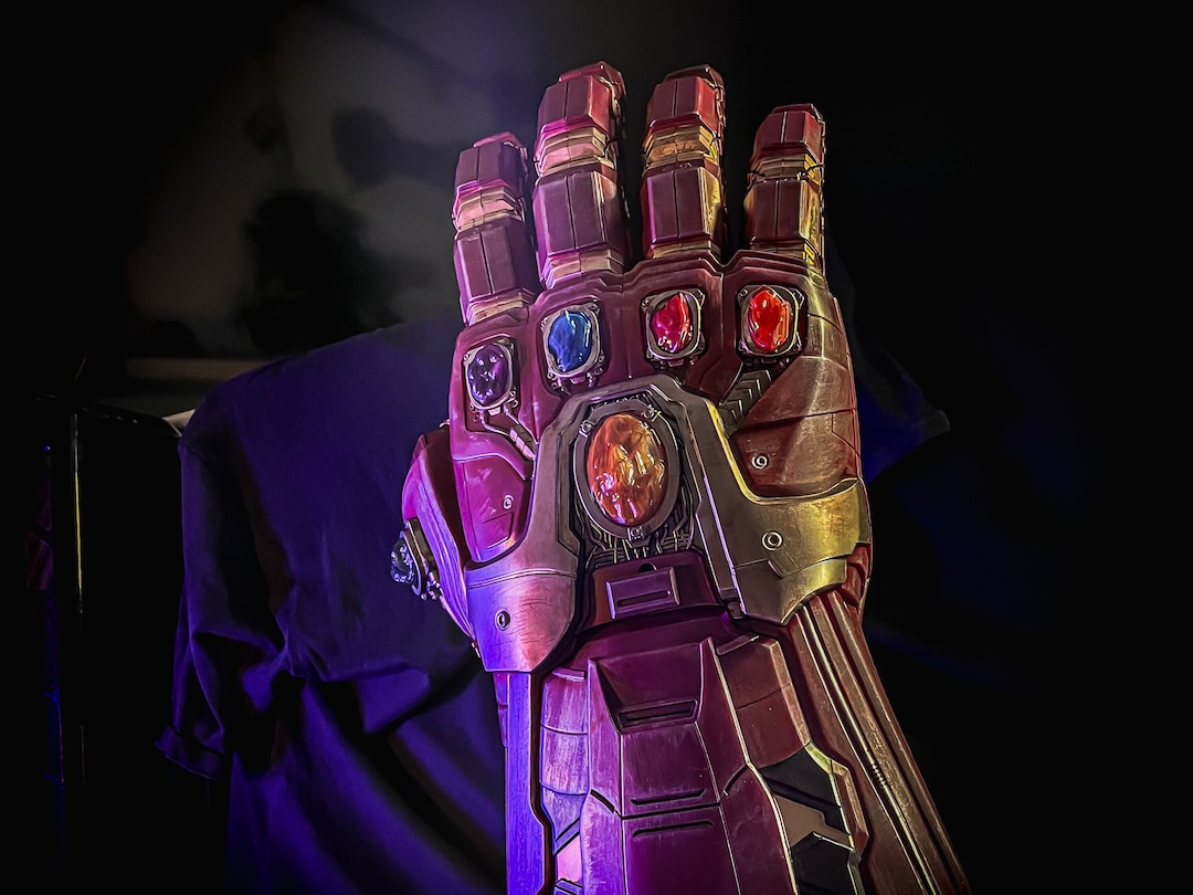 Custom Huge Iron Man Hulk Buster Infinity Gauntlet 50cm Custom Painted ...