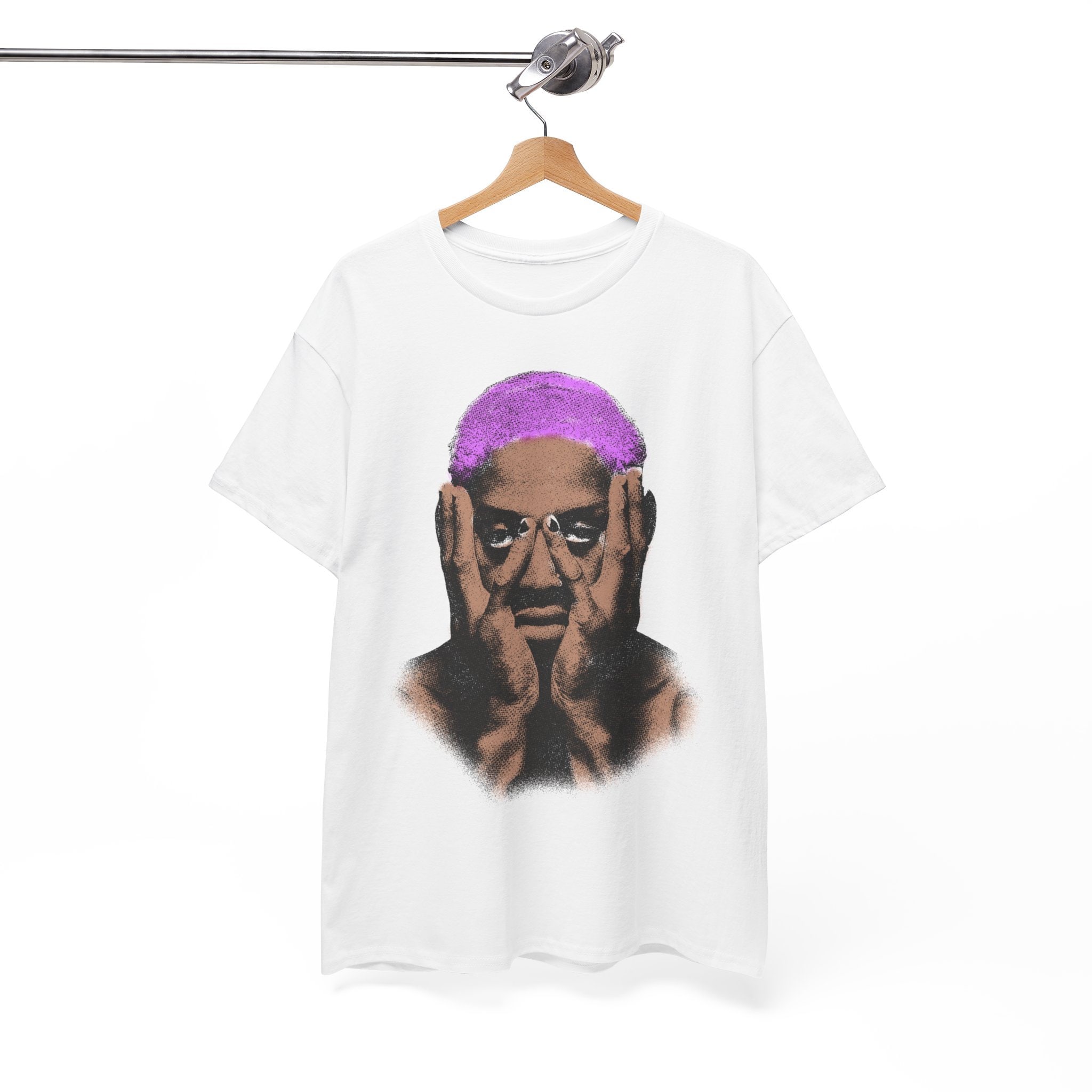 Dennis Rodman Tshirt, Dennis Rodman Rap Tee Vintage, Chicago Bulls ...