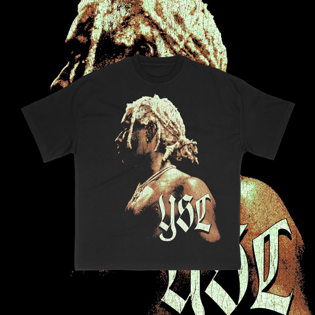 YOUNG THUG T-SHIRT | Digital Print Thugger Jeffrey Williams Slime ...