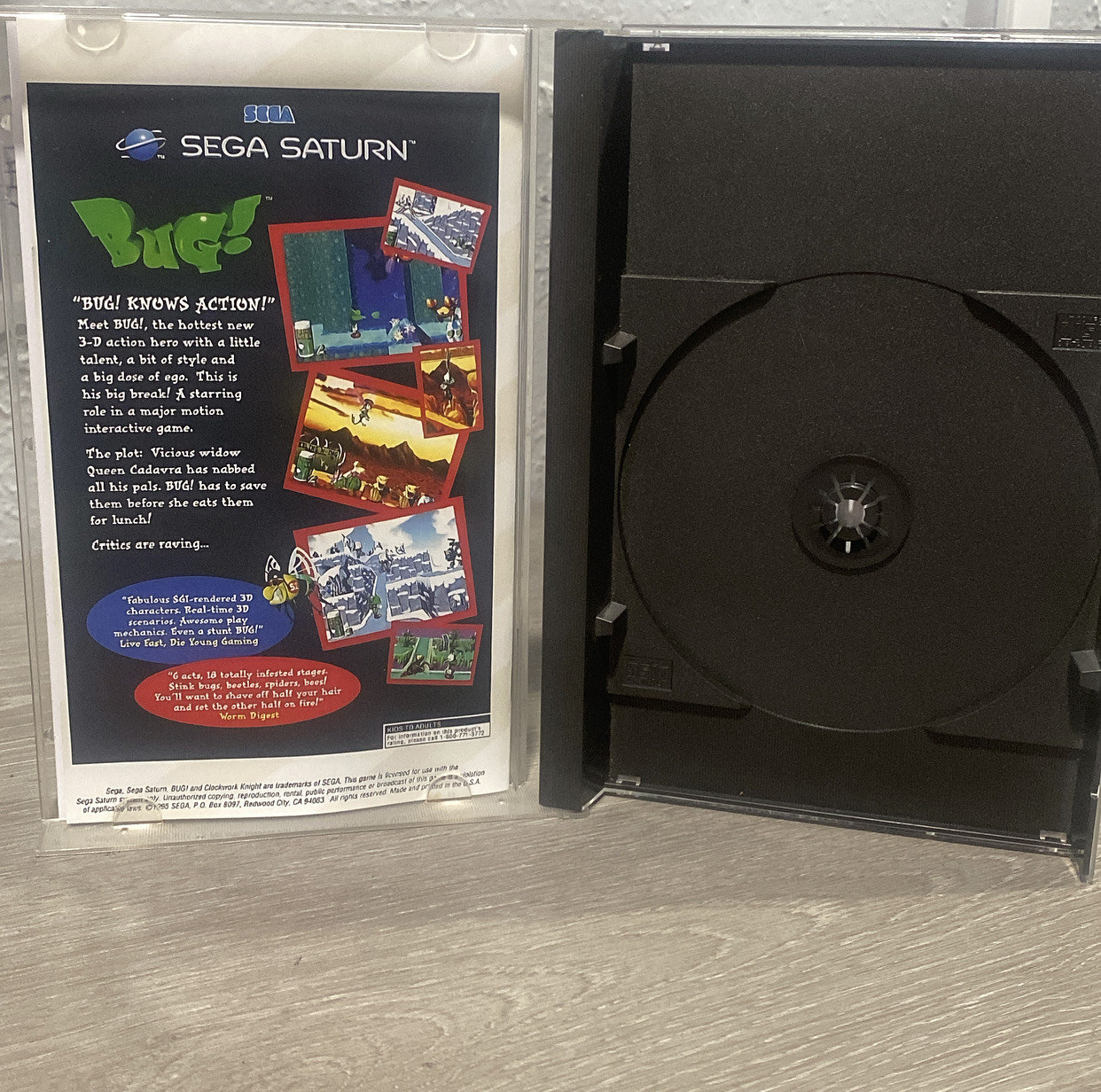 Sega Saturn Front Cover and Rear Box Art Cover Replacement Artwork - Etsy