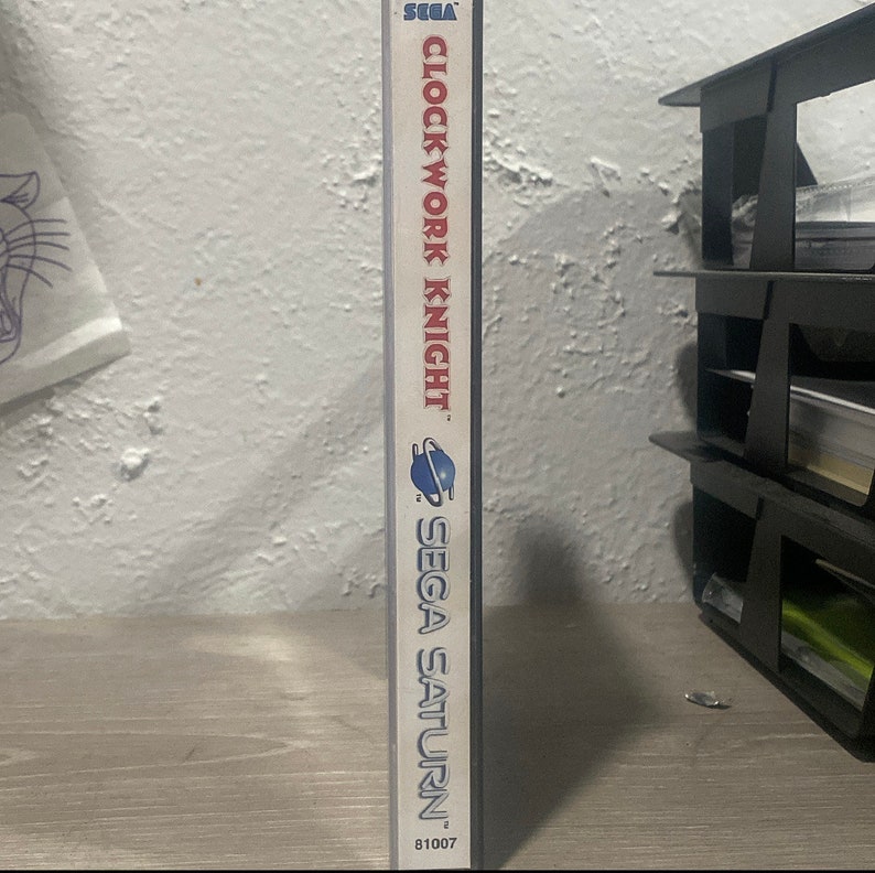 Sega Saturn Front Cover and Rear Box Art Cover Replacement Artwork - Etsy