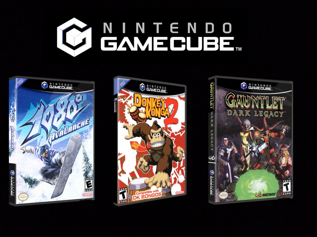 Nintendo Gamecube Box Art Cover Art Replacment - Etsy Nintendo Gamecube Box Art Cover Art Replacment - Etsy