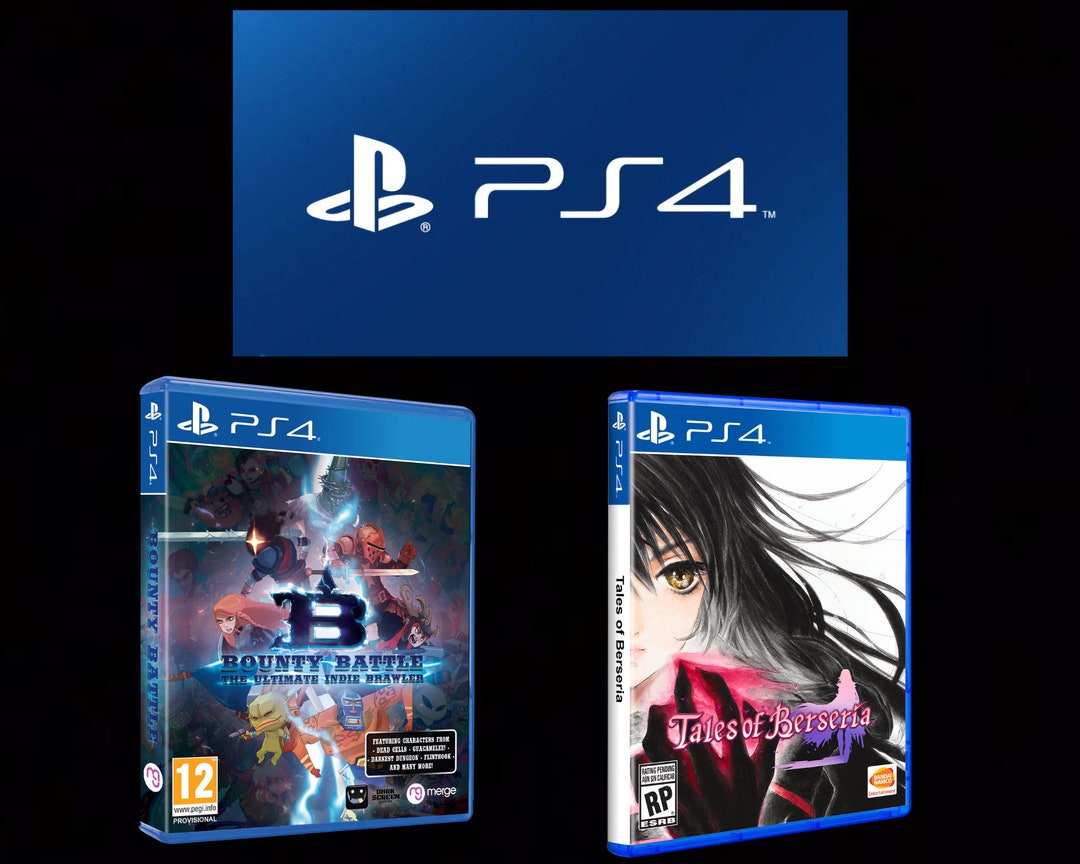 Playstation 4 PS4 Box Art Cover Replacement Artwork - Etsy