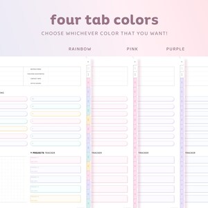 Student Digital Notebook, Digital Hyperlinked Notebook, Pastel Digital ...