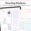 Essential Planner Widget and Words Stickers, Stickers for Planner, Cute ...