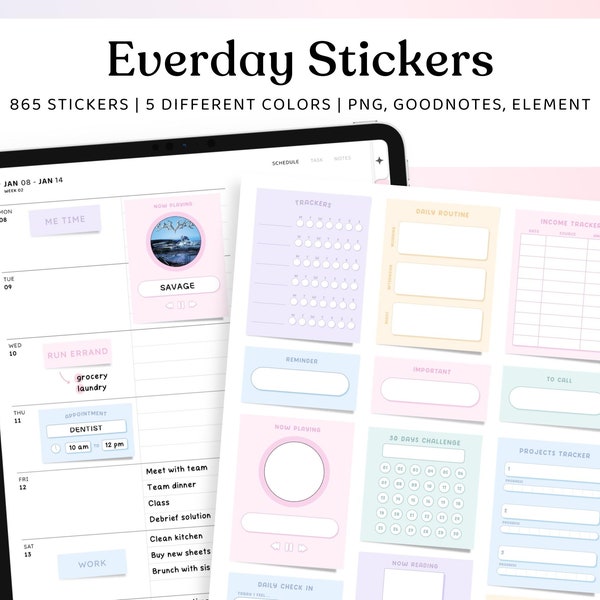 Cute Planner Stickers - Etsy