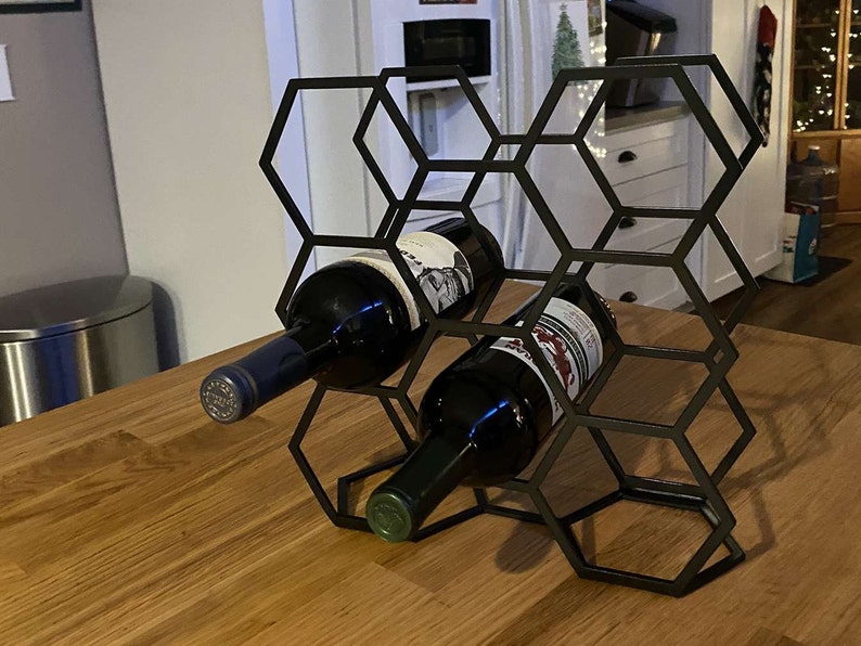 Hexagon Wine Rack - Etsy