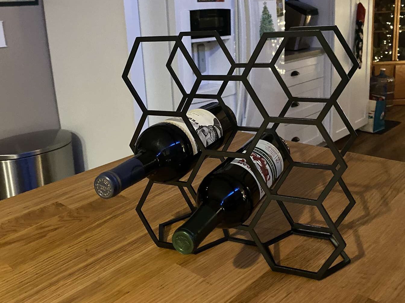 Hexagon Wine Rack - Etsy