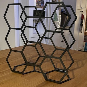 Hexagon Wine Rack - Etsy
