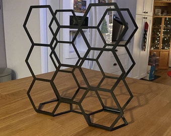 Hexagonal Wine Rack / Wine Storage / Honeycomb Nesting / Aluminium ...