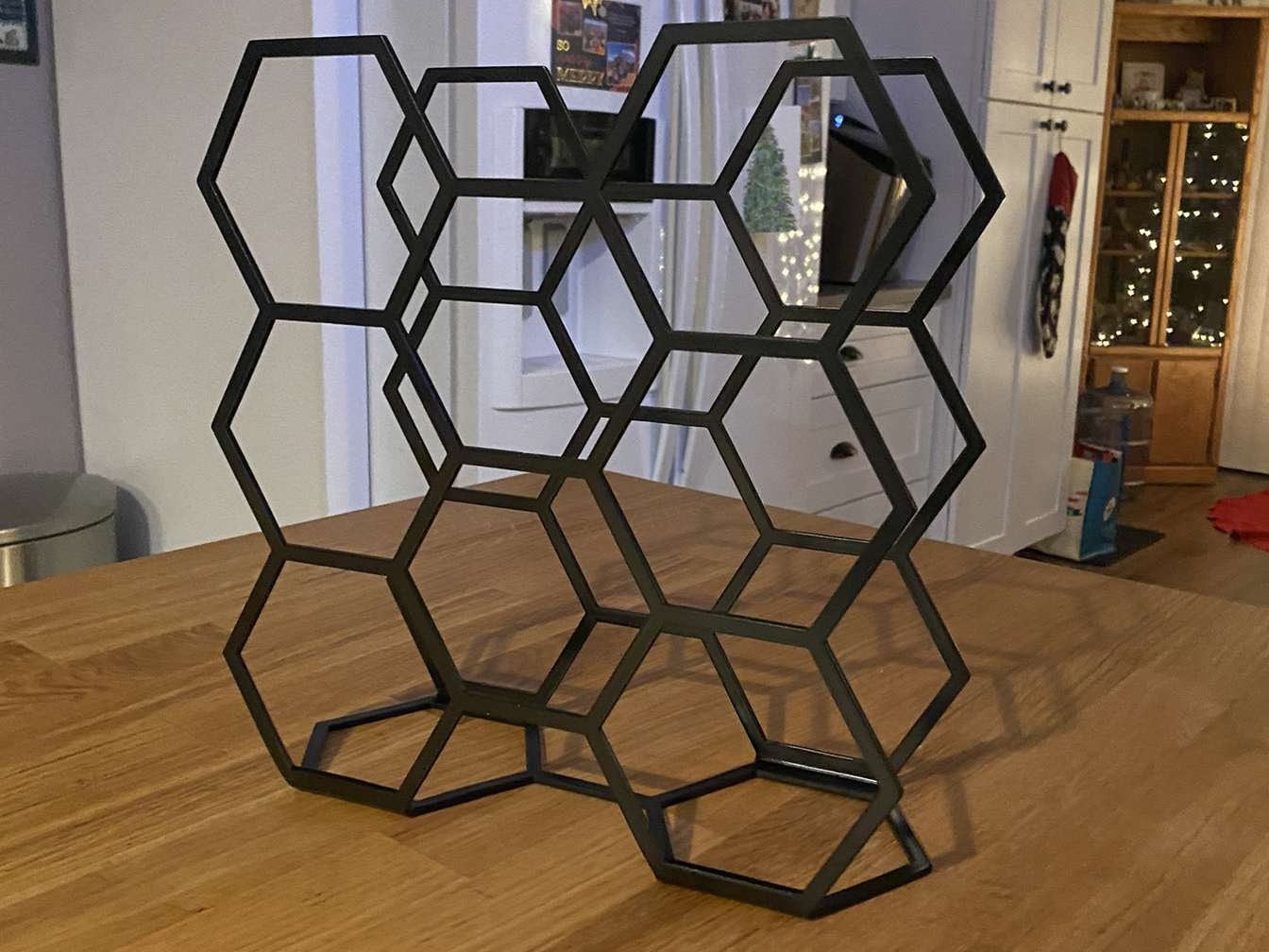 Hexagon Wine Rack - Etsy