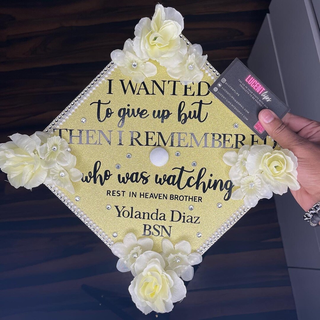 Customized Graduation Cap - Etsy