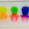 Giant Ring Pop Wall Art, 3D Pop Art, Neon Resin Art, Candy Art, 3D Ring ...