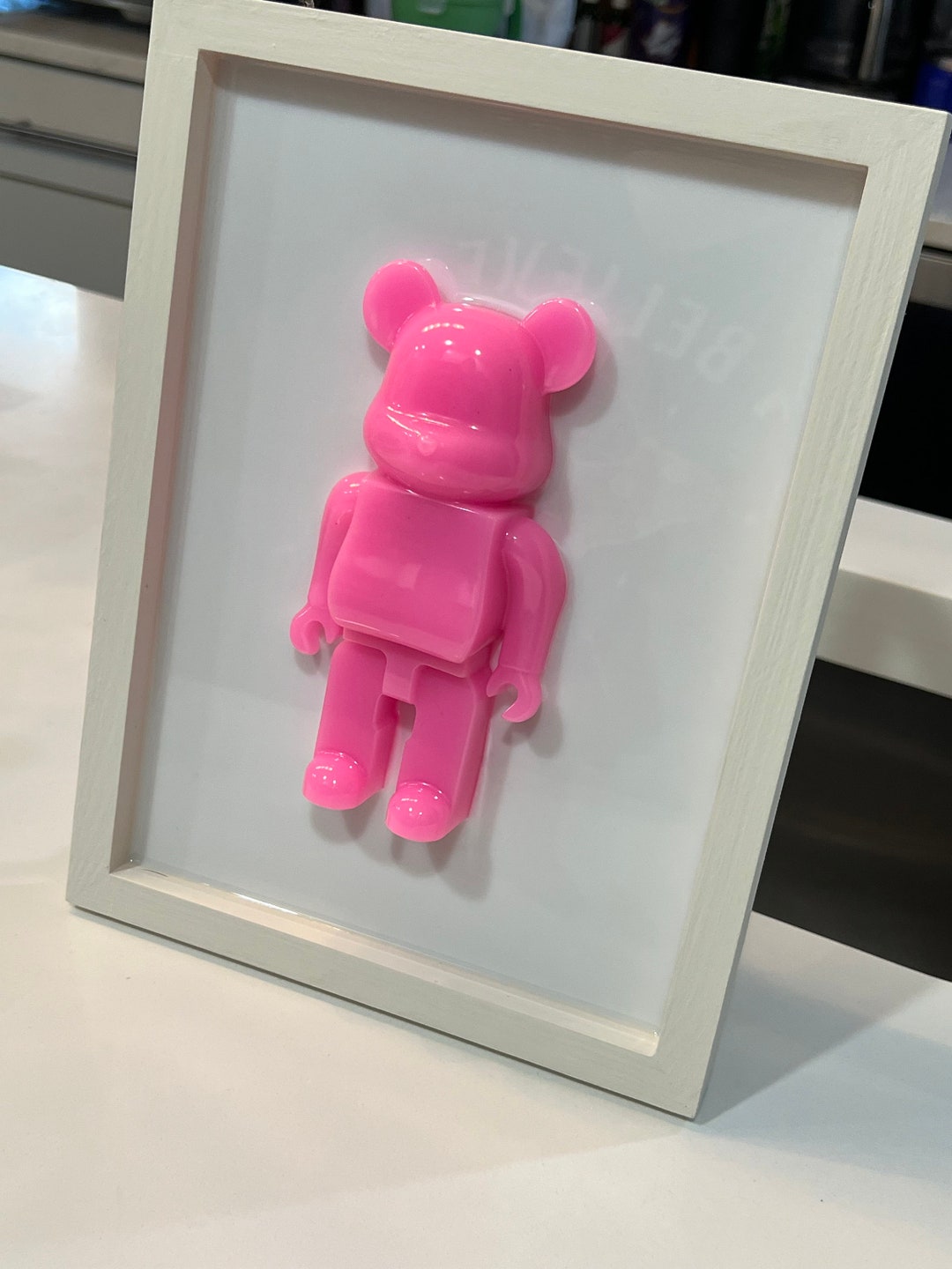 Giant Gummy Bear Barbie Pink, 3D Pop Art Wall Art, Nursery Room Decor ...
