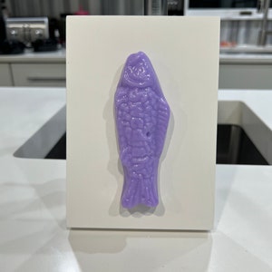 Swedish Fish Gummy Candy Wall Art, Jelly Fish, 3D Pop Art, Neon Resin ...