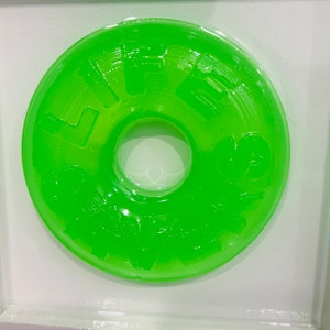 Neon Green Candy Resin Wall Art: 3D Pop Art Decor - Etsy