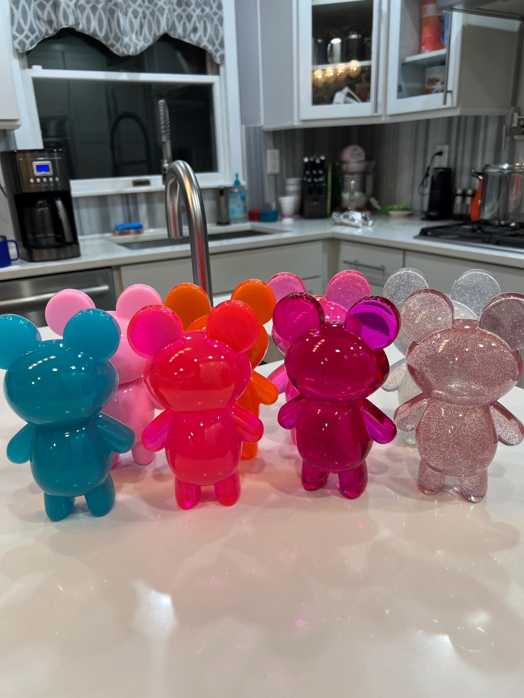 Bailey Bear Pop Art Gummy Bear Choose Your Color - Etsy