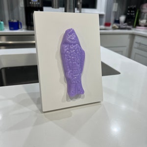 Swedish Fish Gummy Candy Wall Art, Jelly Fish, 3D Pop Art, Neon Resin ...