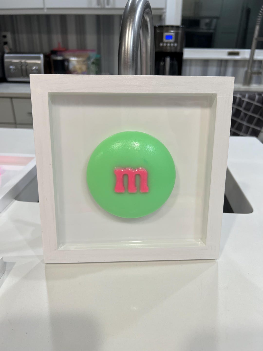 Giant Candy Wall Art, Neon Pink, 3D Pop Art, Neon Resin Art, Candy Art ...