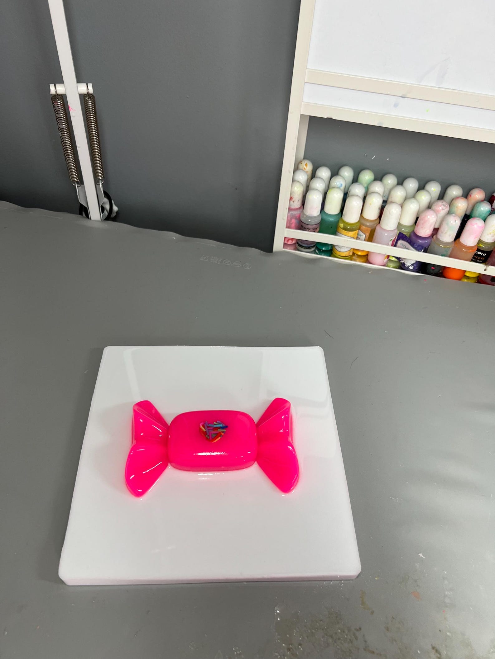 Pink Resin Gummy Candy Wall Art: 3D Pop Art Nursery Kids Decor, Candy ...