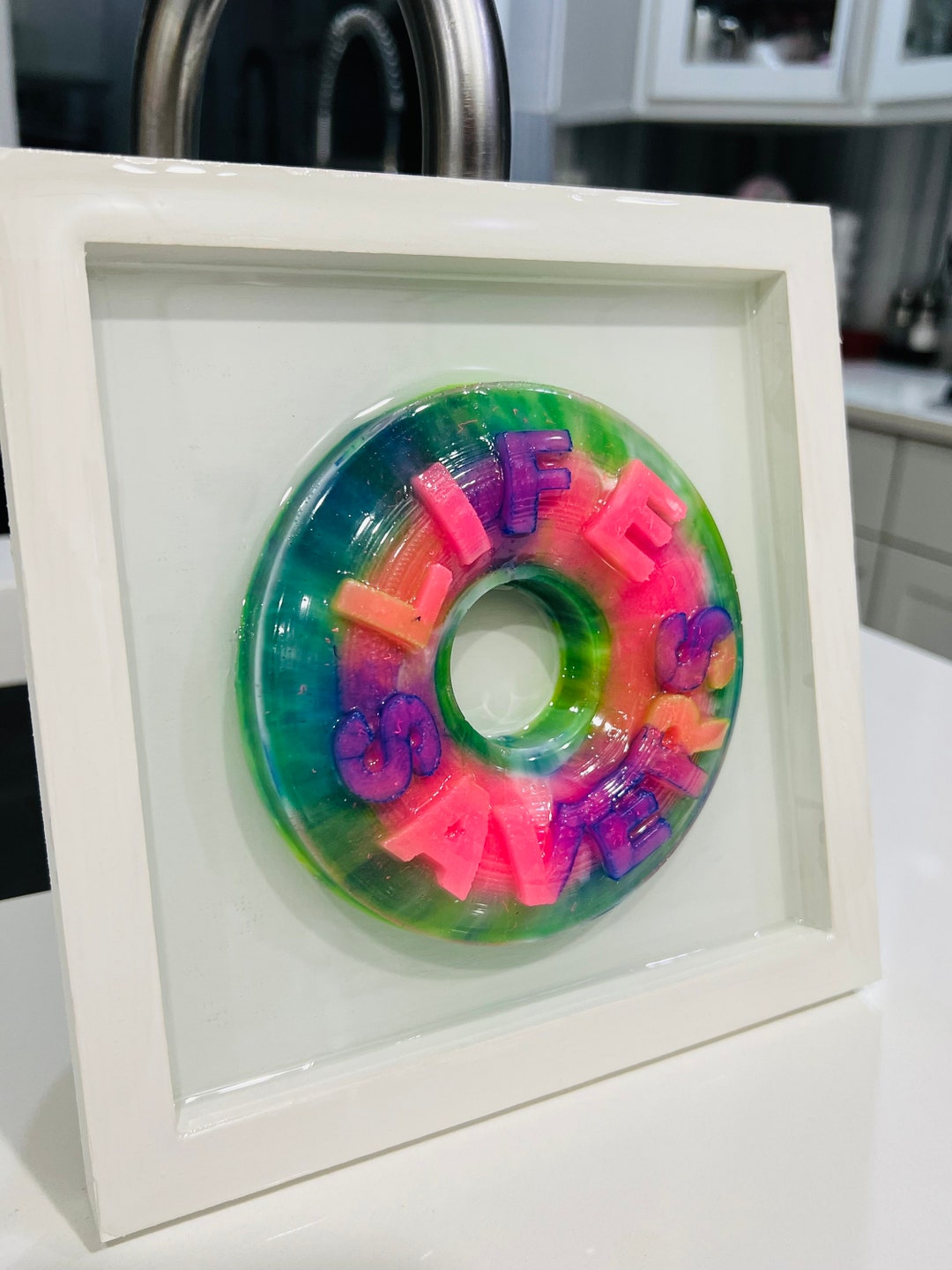 Giant Life Savers Candy Wall Art Bright Rainbow 3D Pop Art - Etsy