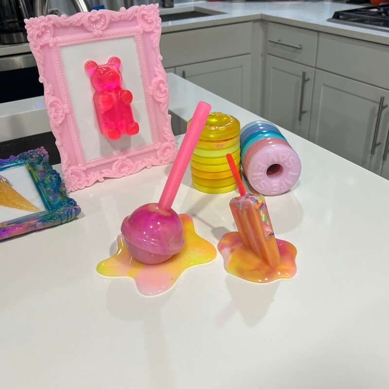 Melted Candy Art - Etsy