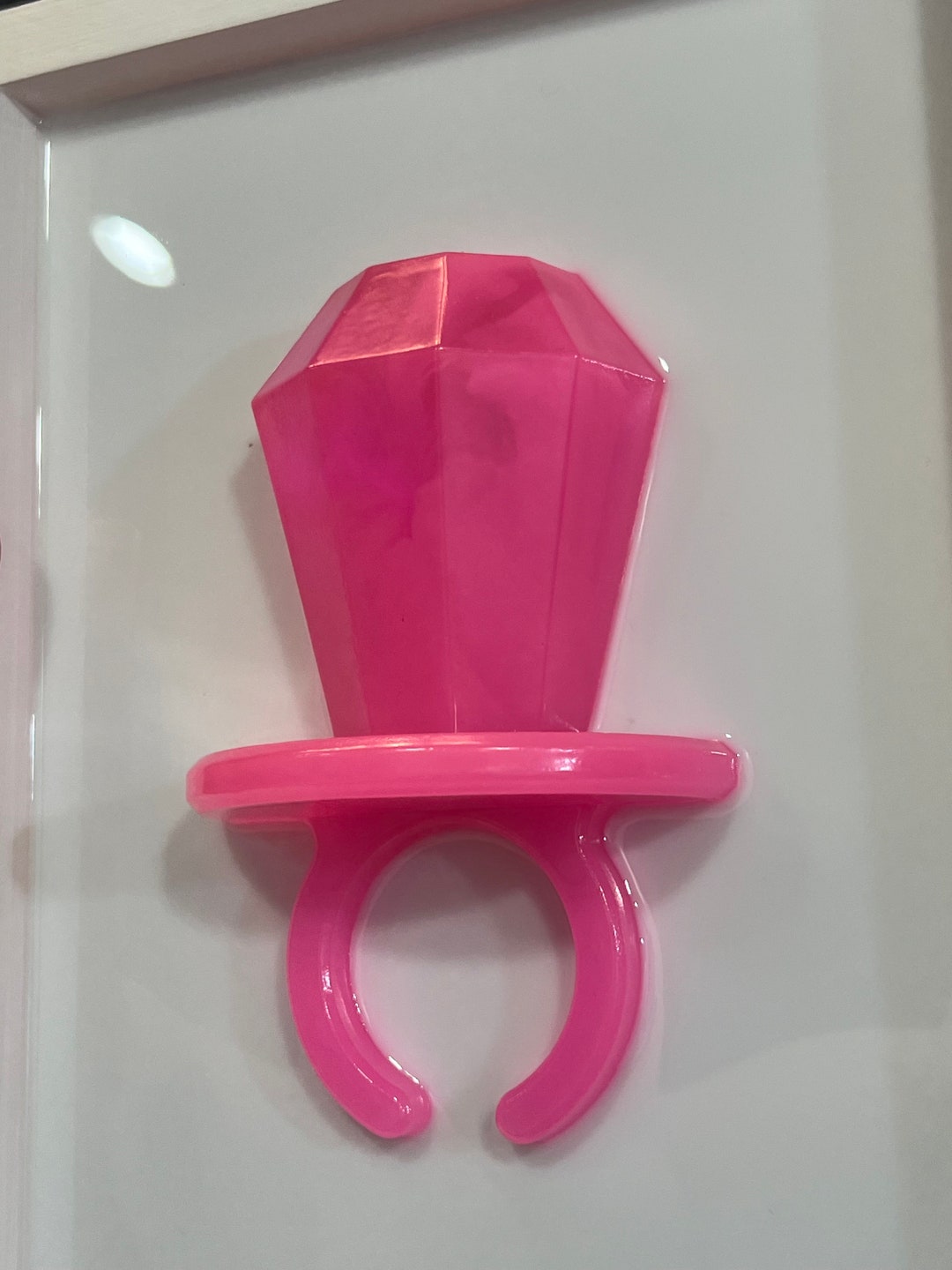 Giant Ring Pop Wall Art, 3D Pop Art, Neon Resin Art, Candy Art, 3D Ring ...