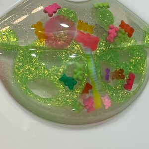 Green With Envy Giant Lips Candy Filled Pucker Up, 3D Pop Art Wall Art ...