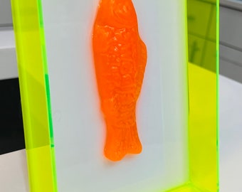 Popsicle Wall Art, Hot Pink, 3D Pop Art, Neon Resin Art, Candy Art, Pop ...