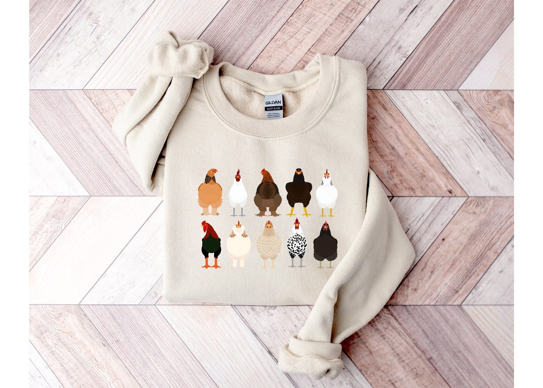 Chicken Sweatshirt,thanksgiving Sweatshirt,chicken Shirt,thanksgiving ...