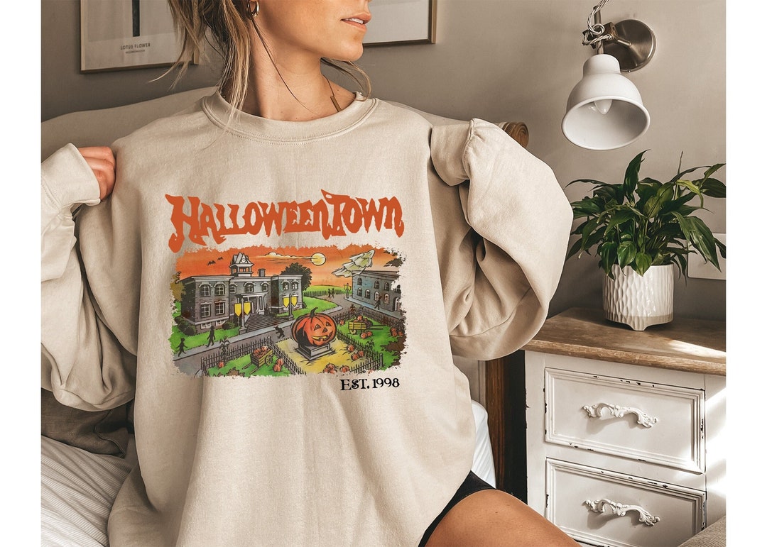 Halloweentown 1998 Sweatshirt,pumpkin Halloween Sweatshirt ...
