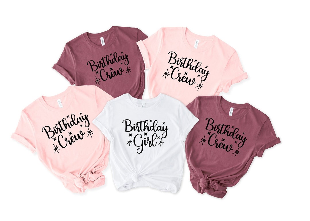 Birthday Crew Shirts, Birthday Group Shirts, Birthday Team Shirt ...