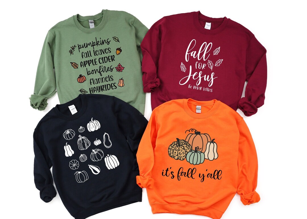 Fall Files Sweatshirt, Fall Design Shirt, Thanksgiving Shirt , Autumn ...