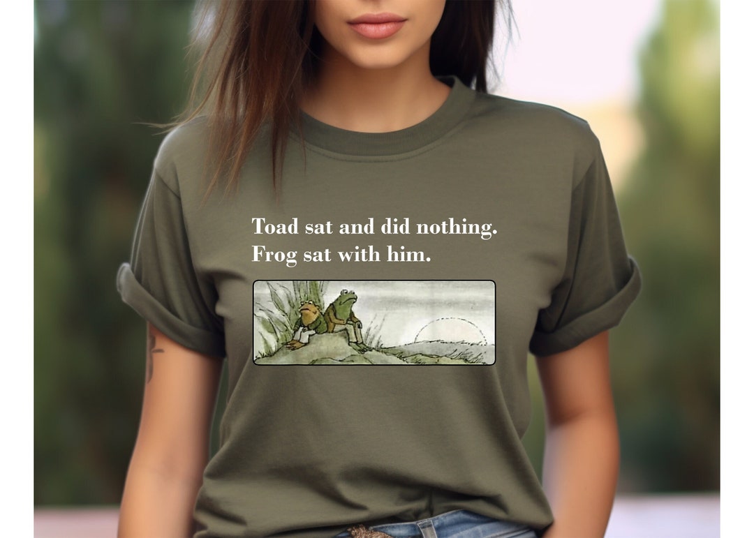 Frog and Toad Shirt,vintage Classic Book Shirt,frog and Toad Unisex ...