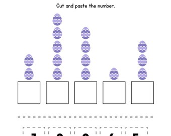 How Many Suns Spring Summer Math Worksheet 4K 5K Kindergarten Preschool ...