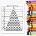 Printable Montessori Color Bead Stair Colors and Numbers - Digital ...