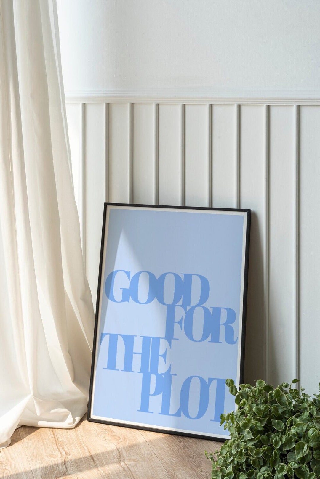 Good for the Plot (digital Download) - Blue, Light Blue - Etsy
