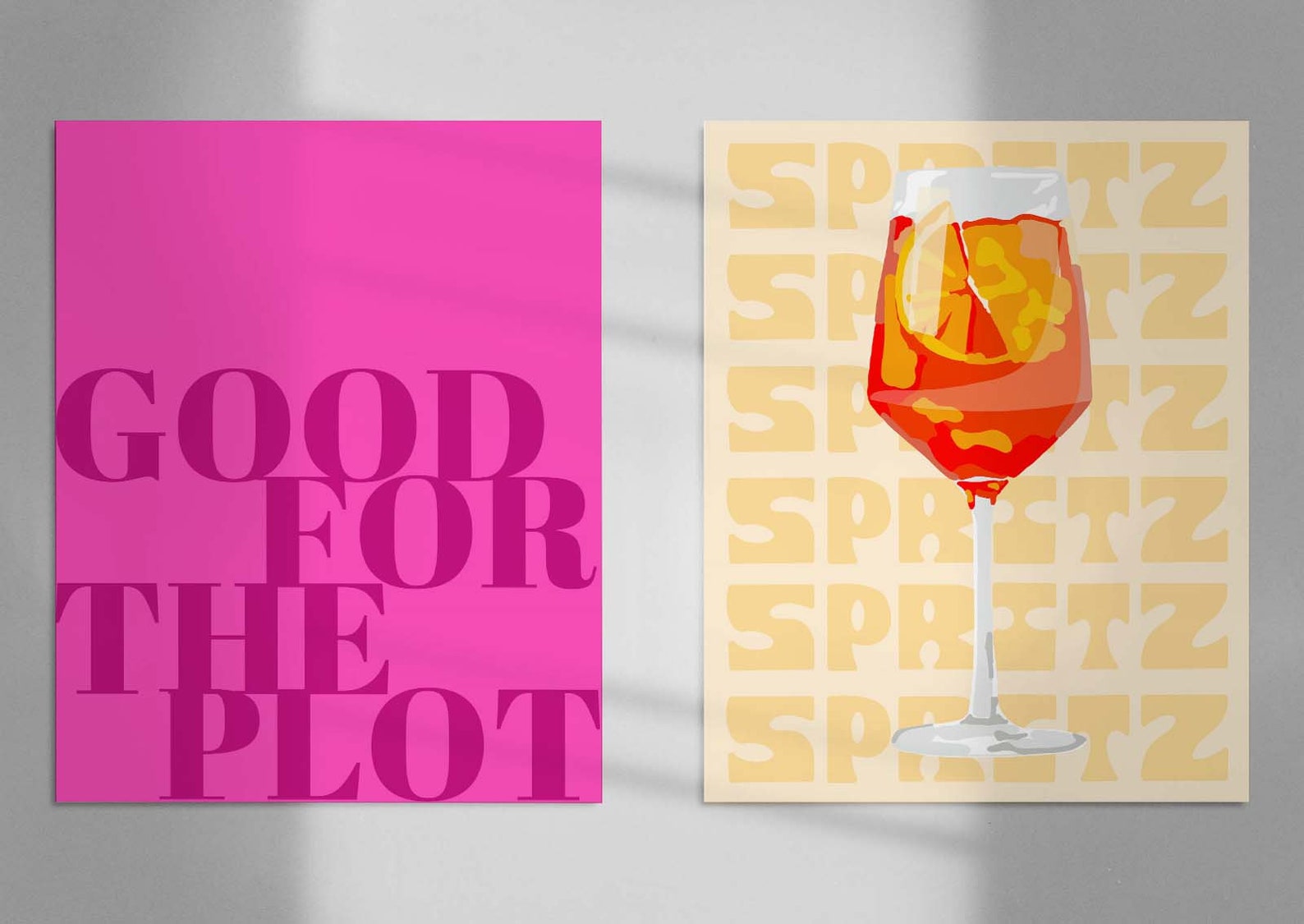 Good for the Plot Wall Art (digital Download) - Pink, Hot Pink - Etsy