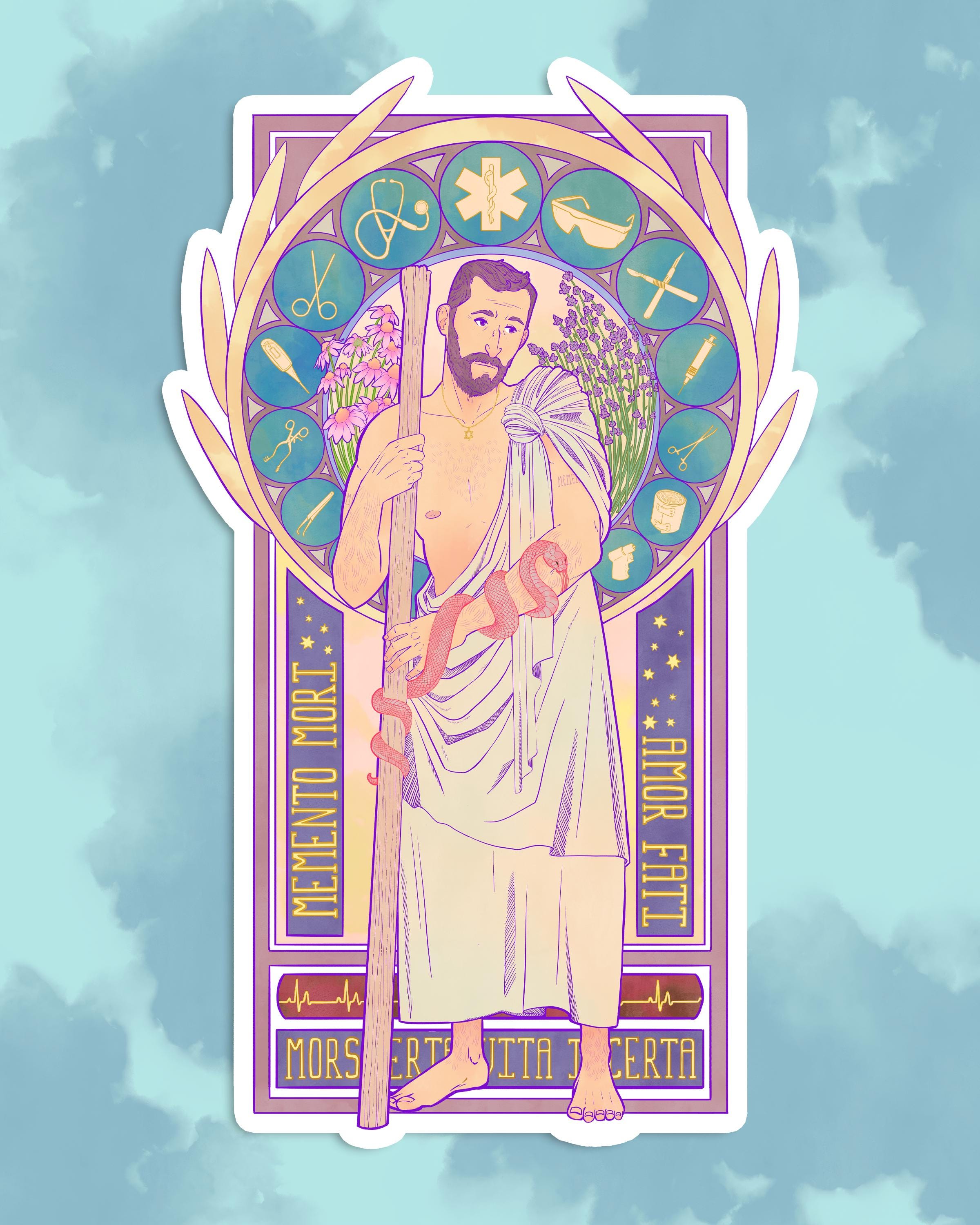 Doctor Robby Robinavitch as Asclepius, Greek God of Medicine - the Pitt ...