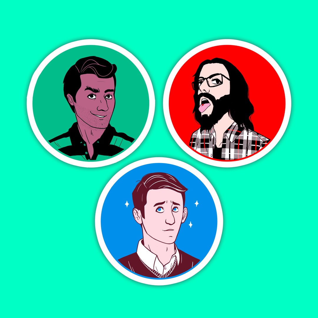 Silicon Valley HBO Series Stickers Decals - Jared Dunn, Bertram ...