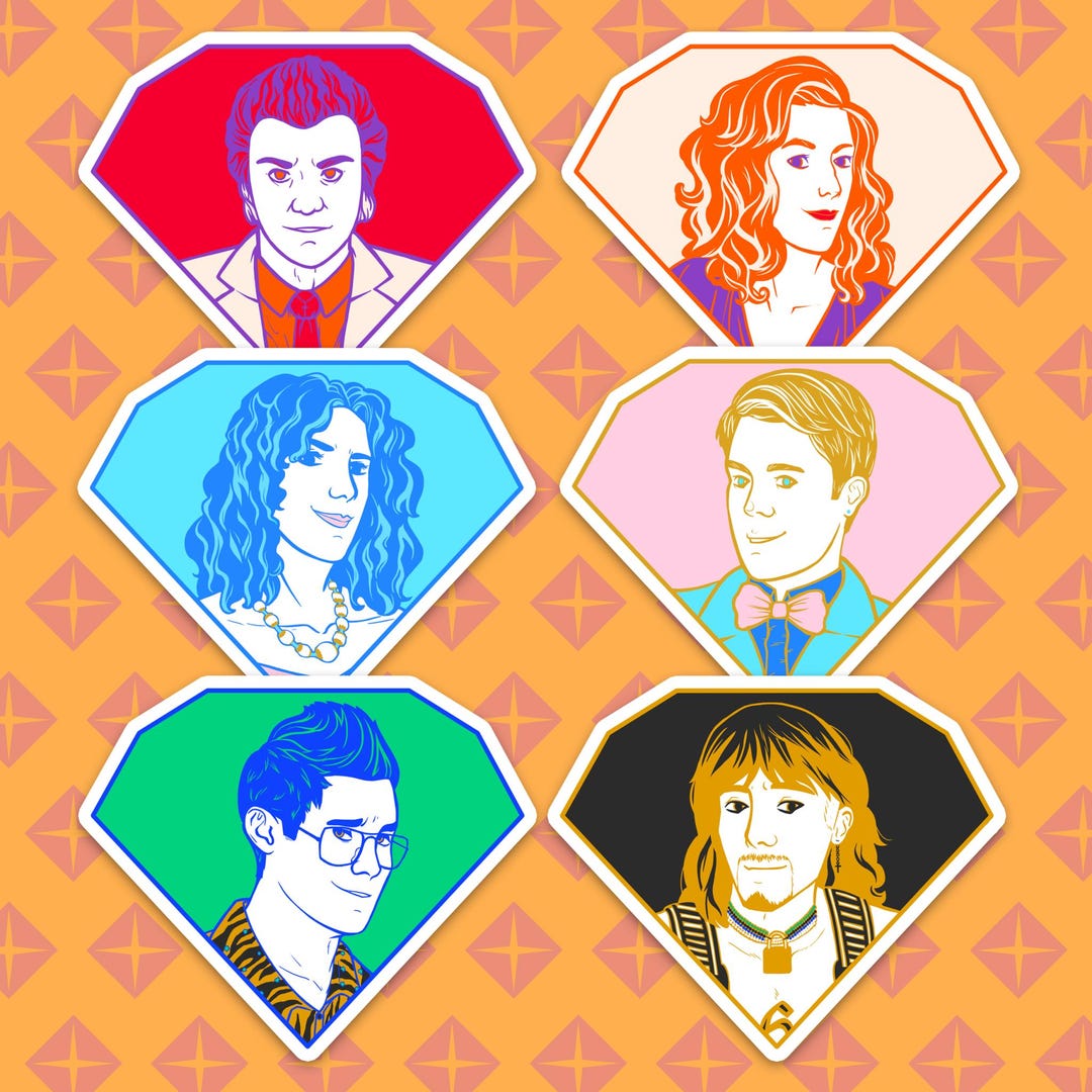 The Righteous Gemstones Die Cut Stickers Decals - HBO Danny Mcbride ...