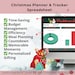 Christmas Planner Spreadsheet Google Sheets Gift Tracker Guide Budget ...