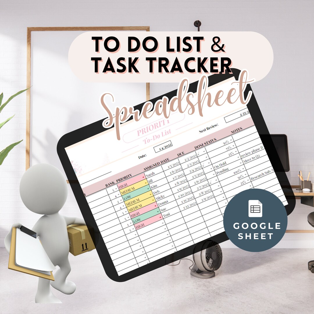 Assignment to Do List Template Digital Products to Do List - Etsy