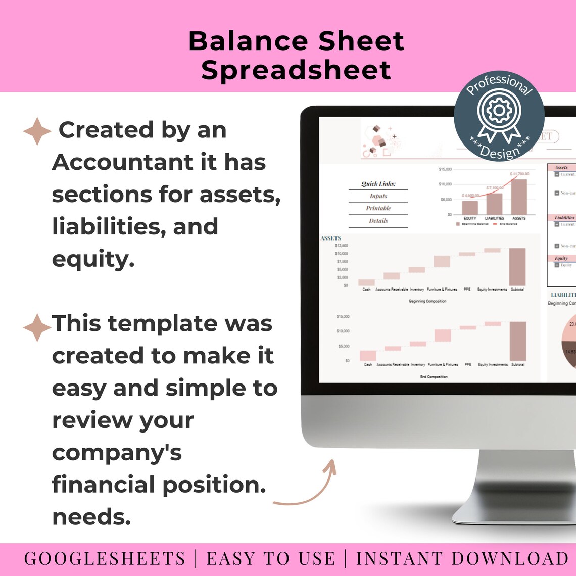 Balance Sheet Statement Template Monthly Balance Sheet Template Google ...