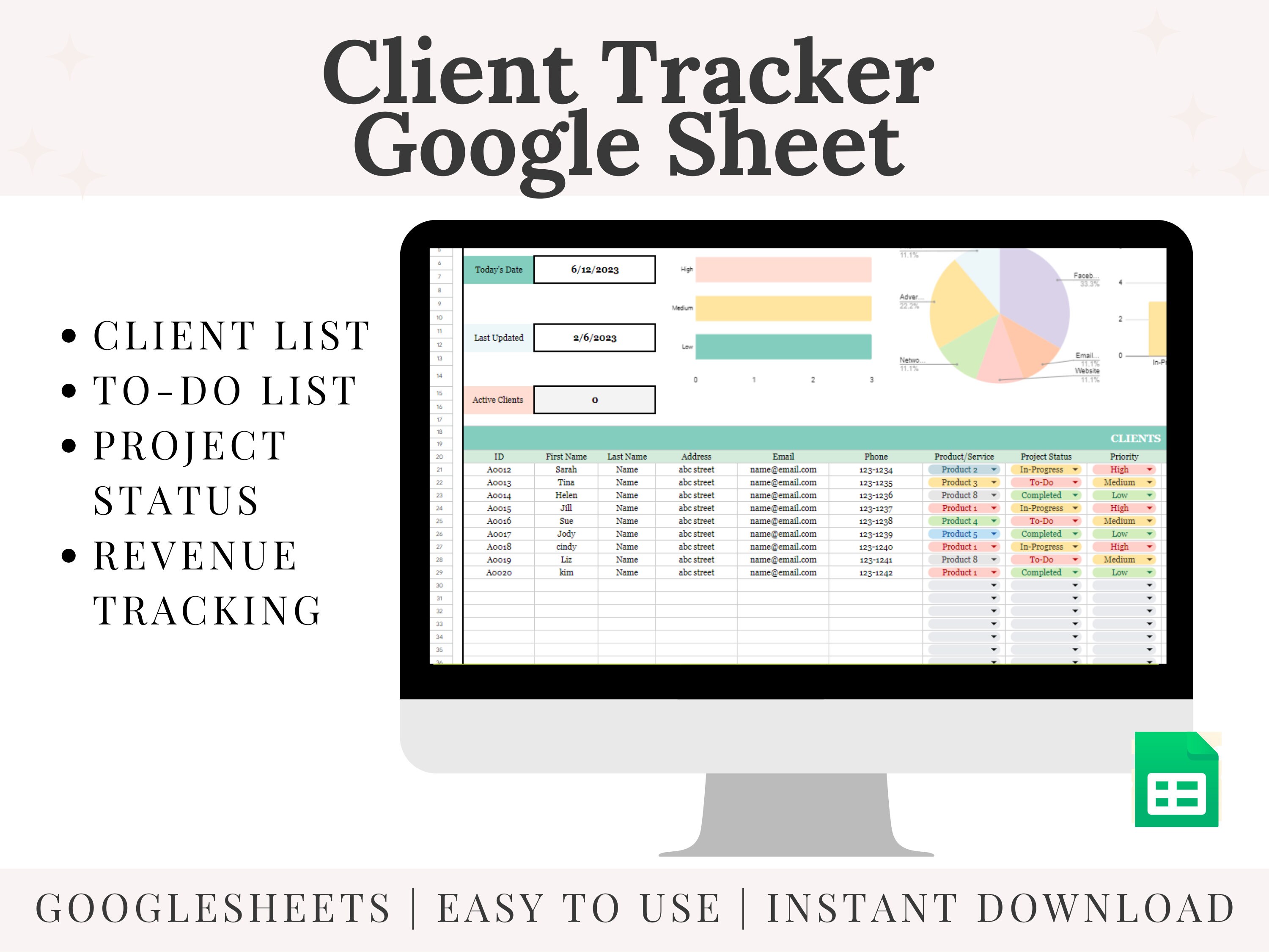 Time Block Template Google Sheets Quarterly Planner Google Sheet Job ...